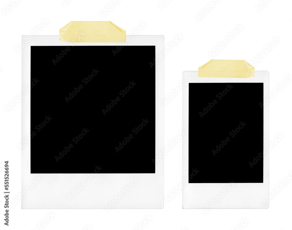 Polaroid Frame Tape Png