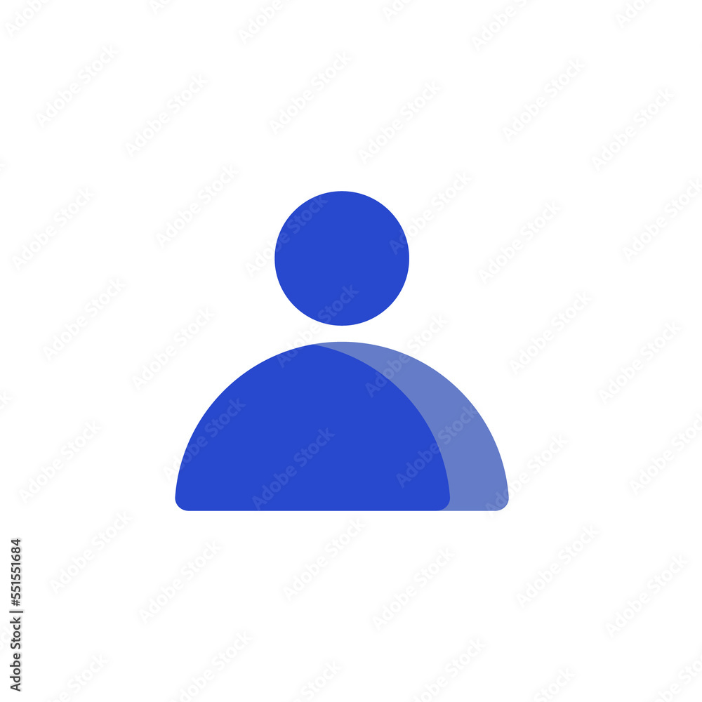 Icon, user icon, user profile, to indicate a user's account or cabinet ...