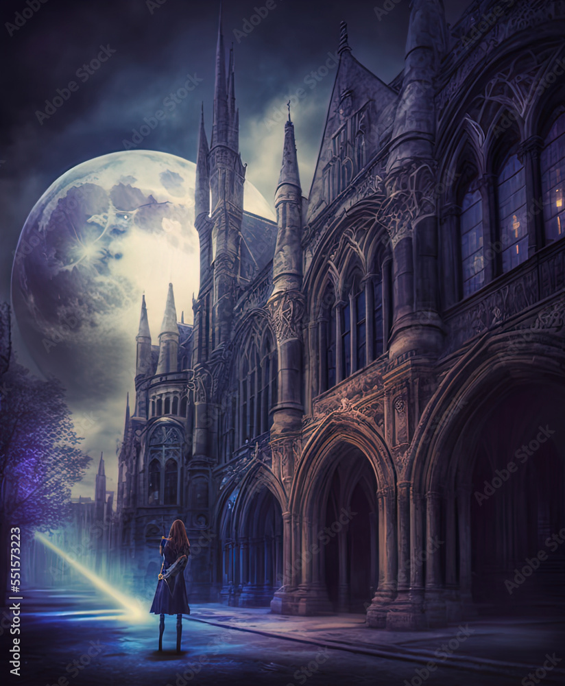 Fantasy Academy Building