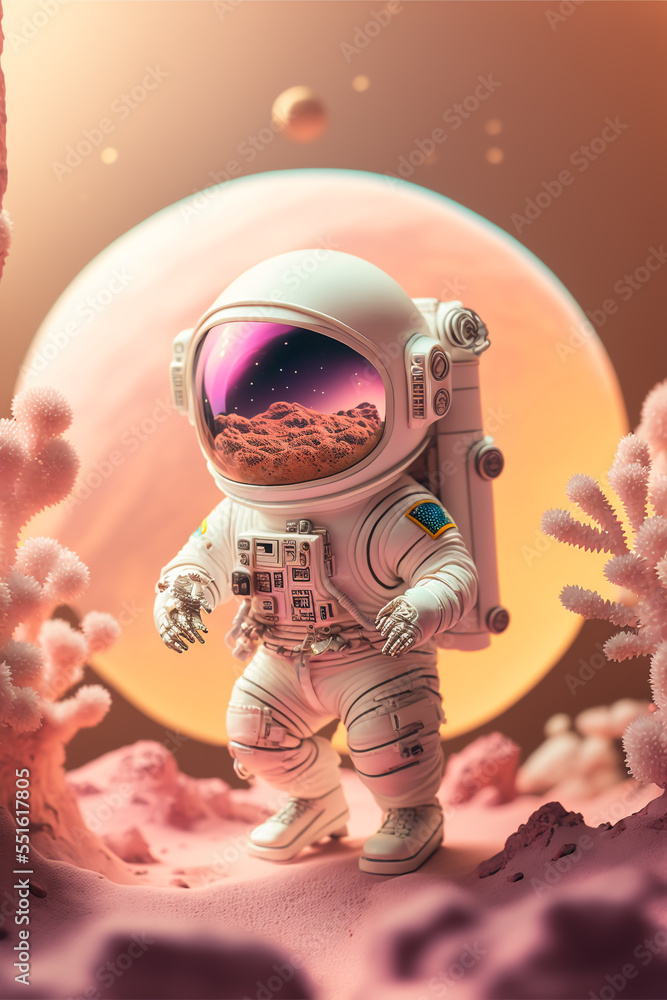 Mini Pic Of Astronaut