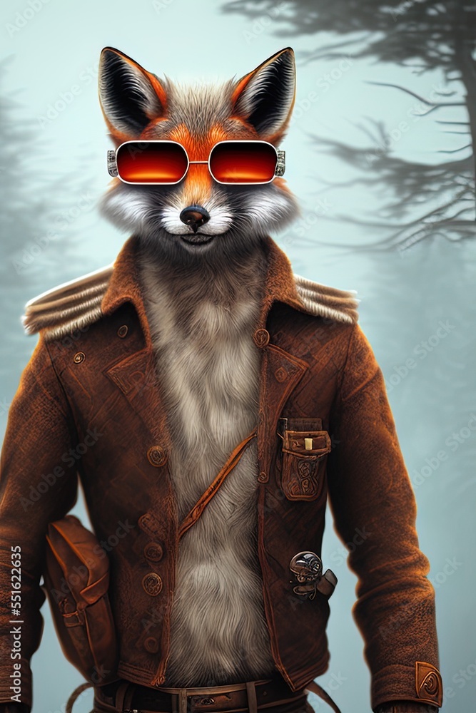 highly detailed matte painting stylized three quarters portrait of an ...