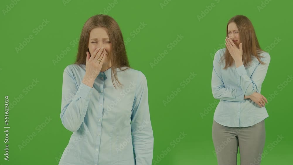 2-in-1 Split Green Screen Montage. Green Screen. Chroma Key. Pretty ...