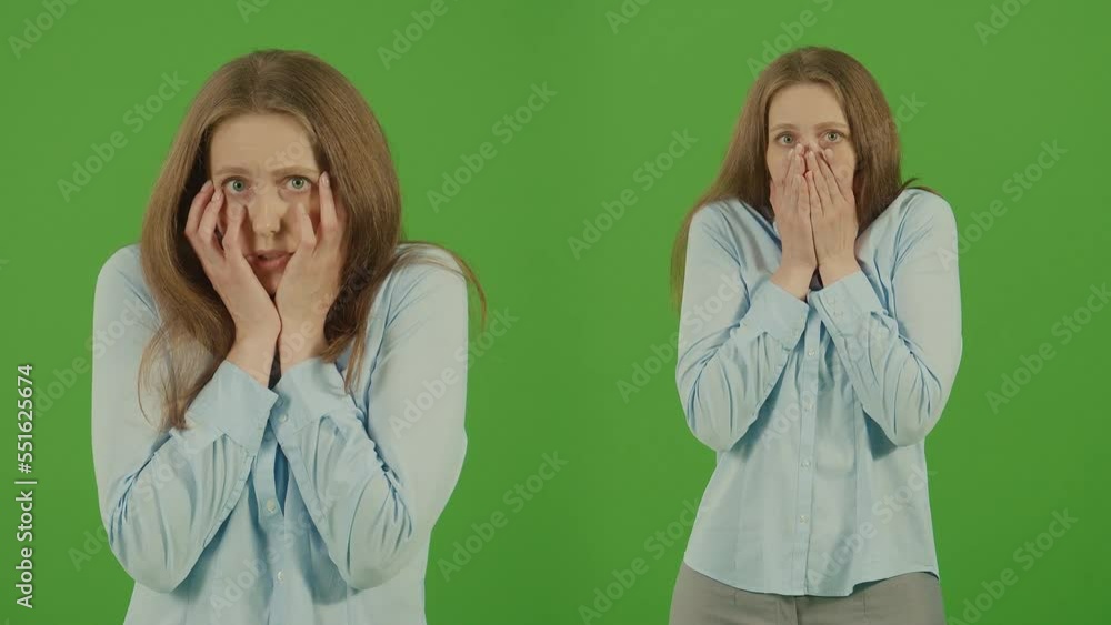 2-in-1 Split Green Screen Montage. Green Screen. Chroma Key. Pretty ...