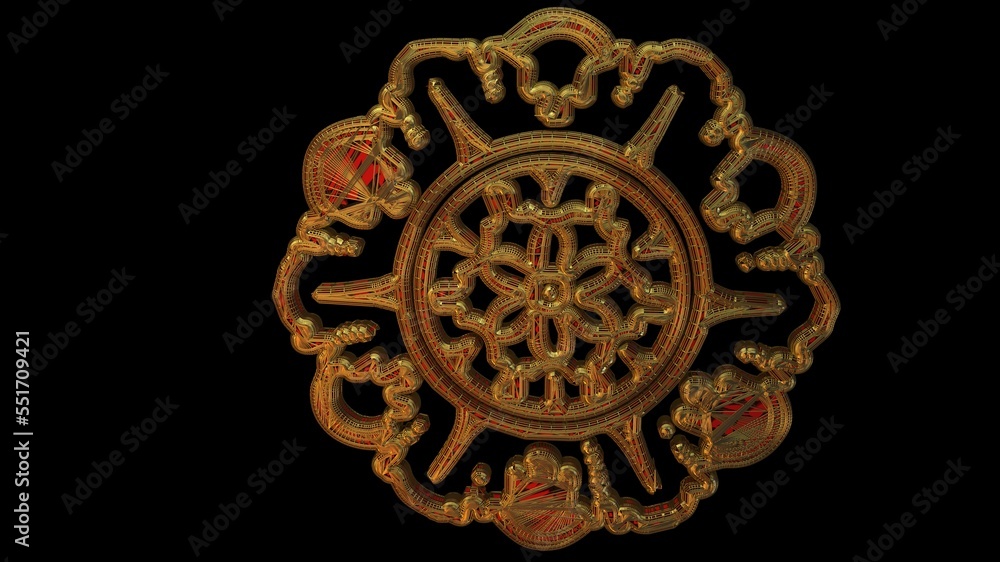 A 3D Illustration of art from the era of the ancient Roman Empire. This ...