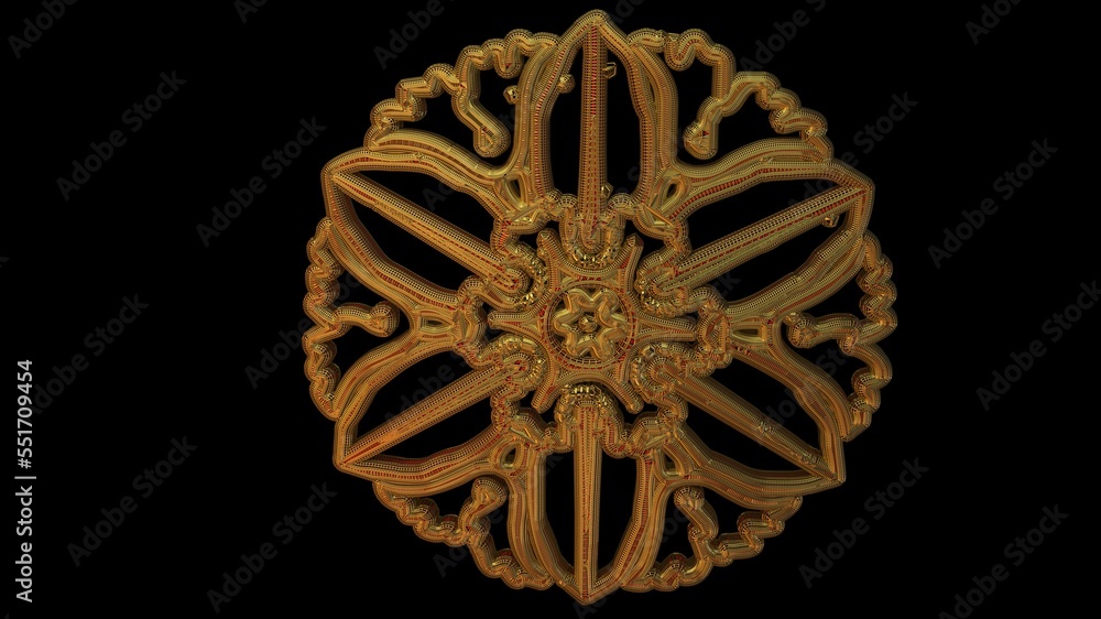 A 3D Illustration of art from the era of the ancient Roman Empire. This ...