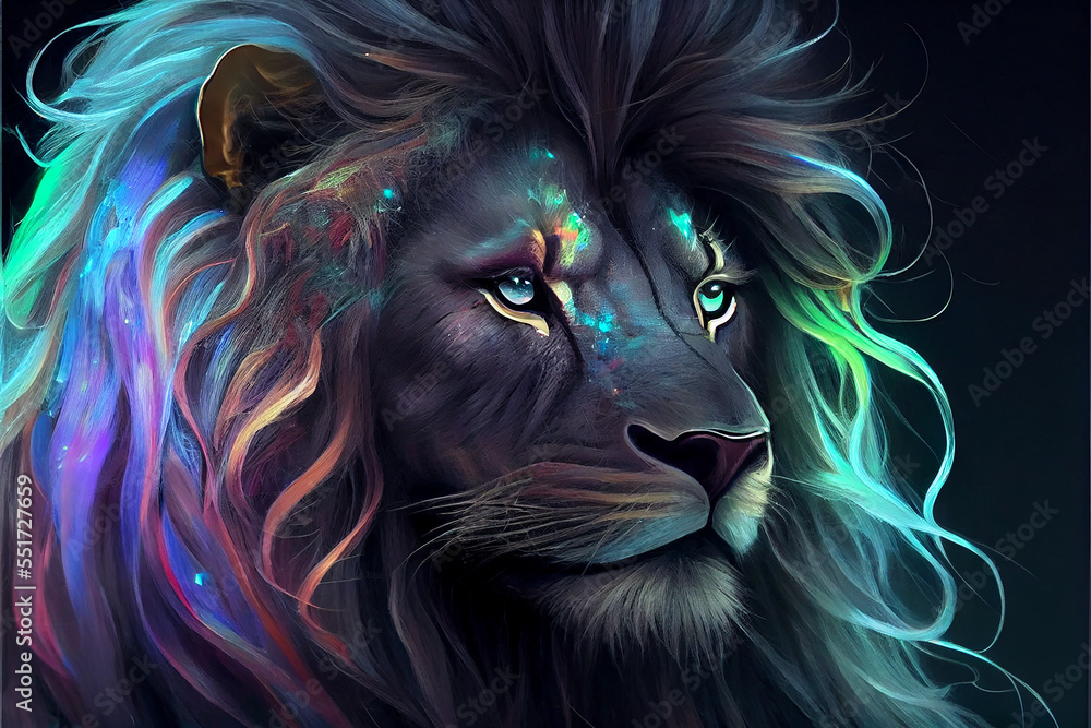 Green Lion Wallpaper