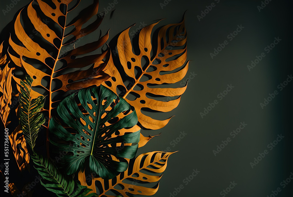 mobile wallpaper, wall shadow, leaf wallpaper, leaves backdrop ...