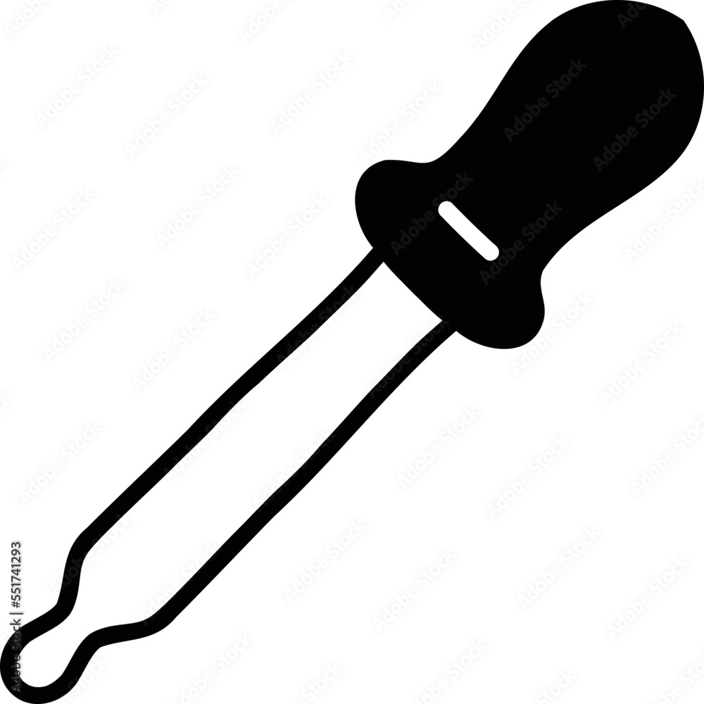 Hand Drawn dropper illustration Stock Vector | Adobe Stock