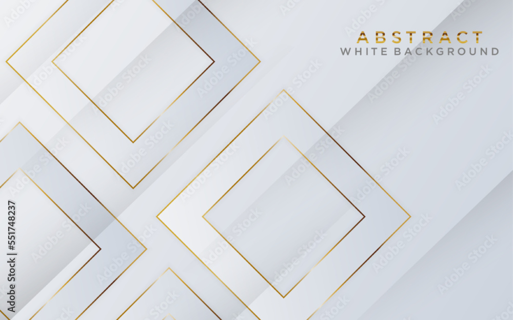 Abstract light silver background elegant square shape design Stock ...