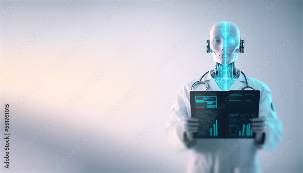 Artificial Intelligence Doctor Concept, AI Medicine, AI assisted ...