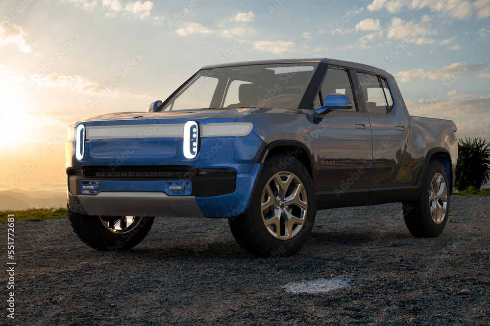 Rivian - Electric Adventure Vehicles Stock Photo | Adobe Stock