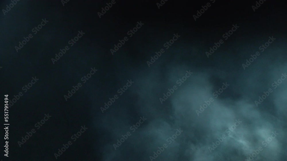 Atmospheric smoke VFX 4K slow-motion overlay element. Haze background ...