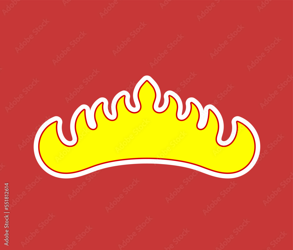 Siger Lampung, a typical icon of the Lampung region. regions in ...