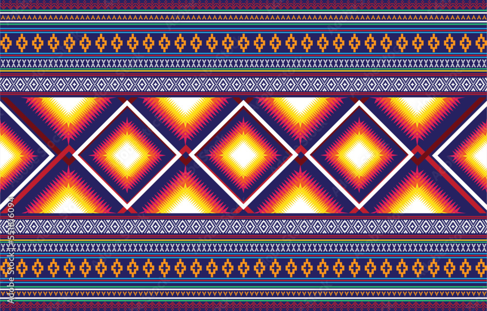 Gypsy pattern tribal ethnic motifs geometric vector background. Doodle ...