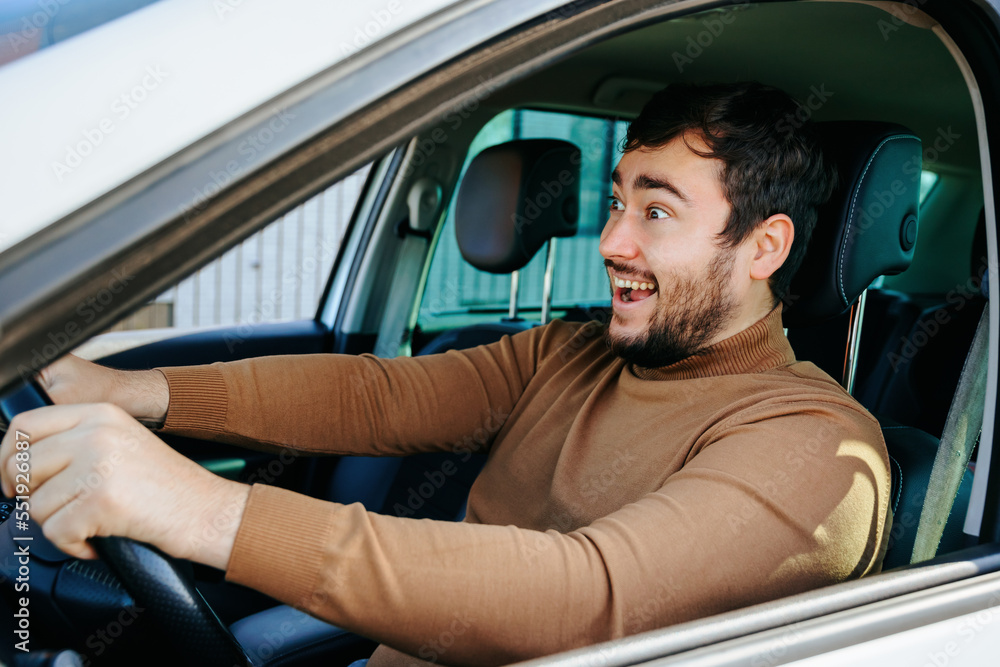 The crazy fun is portrayed by a young driver who has recently started ...