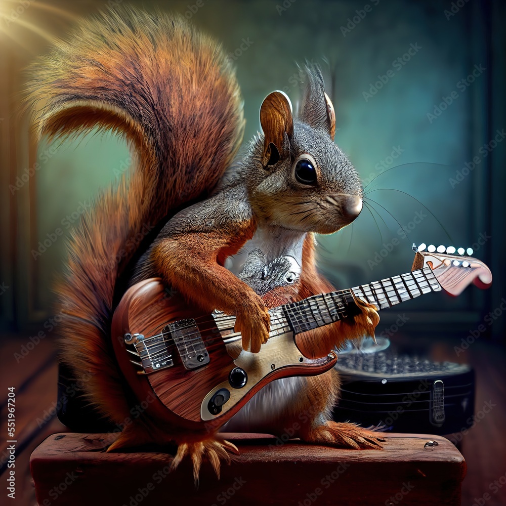 Squirrels With Guitars