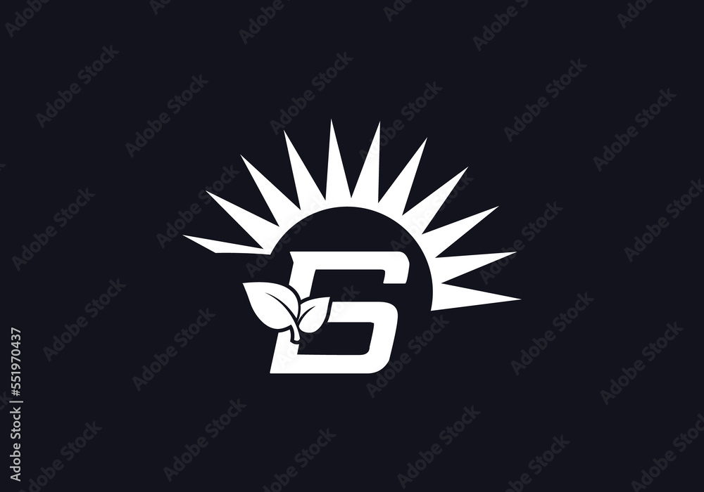 Green healthy leaf logo and Solar panel icon. Solar Energy symbol ...