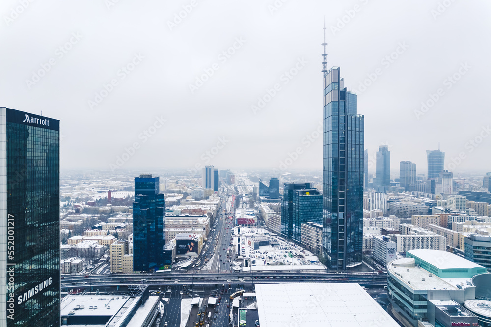 11.21.2022 Warsaw, Poland. Tallest building in Poland - Varso Tower ...
