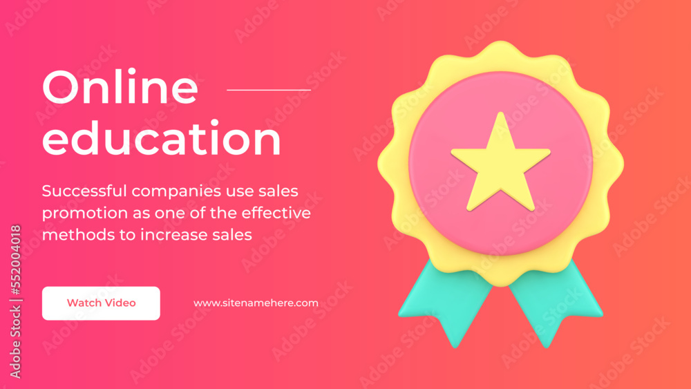 Online education certificate graduation lesson knowledge course finish ...