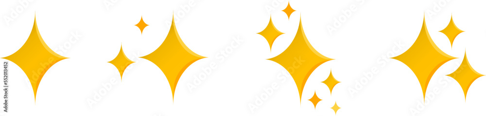 Set of sparkles star icons. Star png icon.Bright firework.Light icon ...