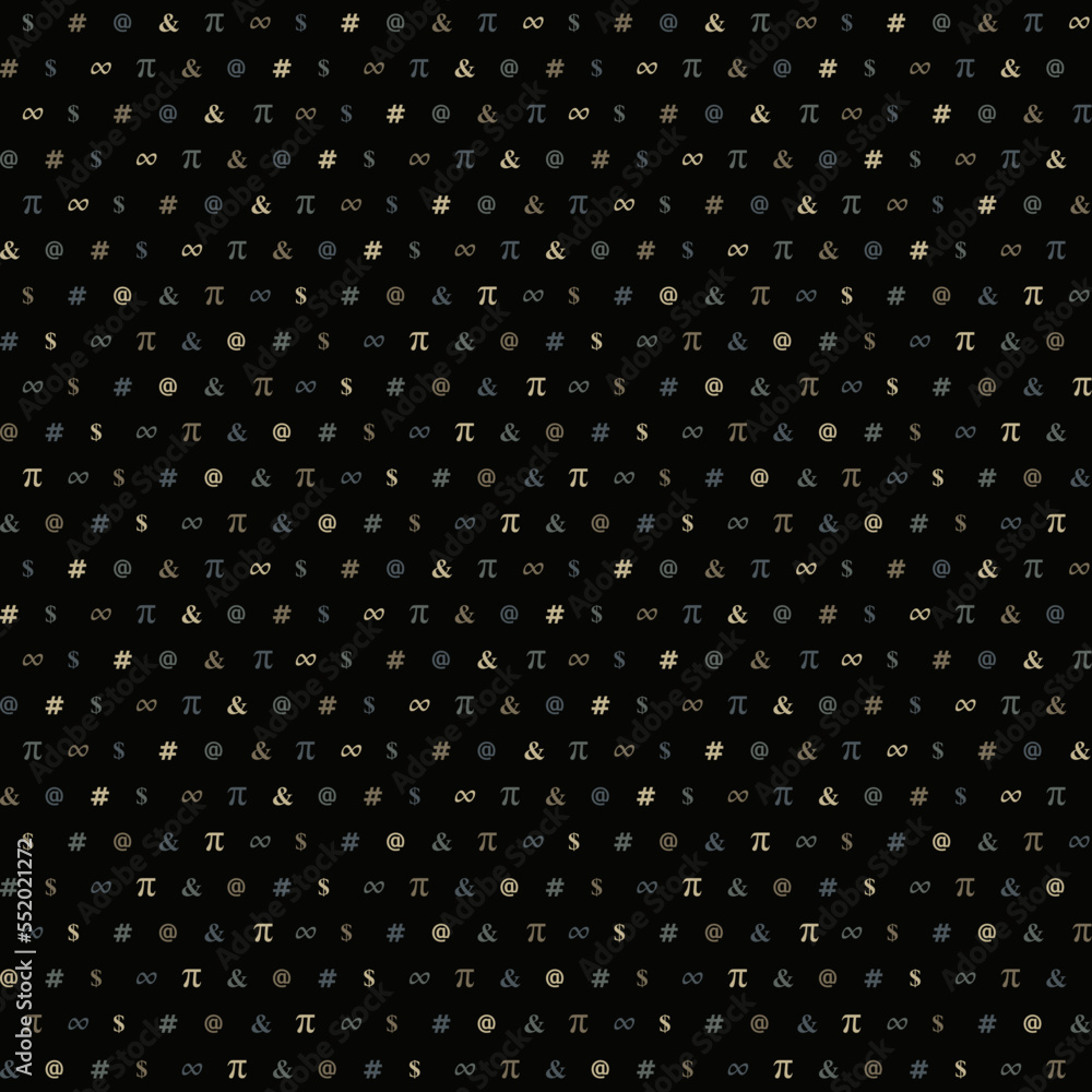 Motley symbol and sign motif pattern simple continuous background.Pi ...