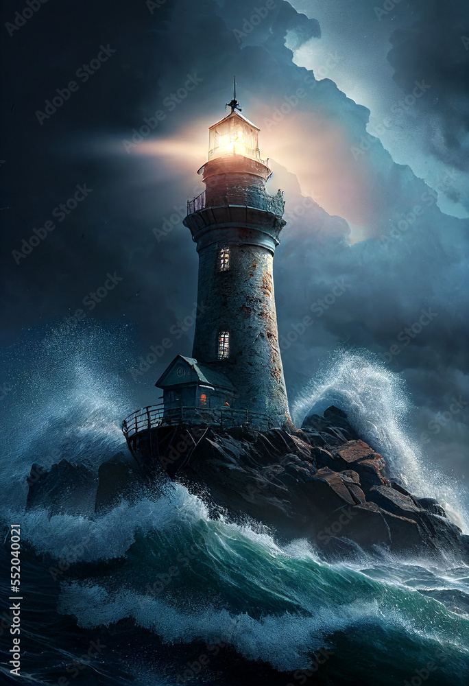 Photos De Phares Pendant Les Tempêtes