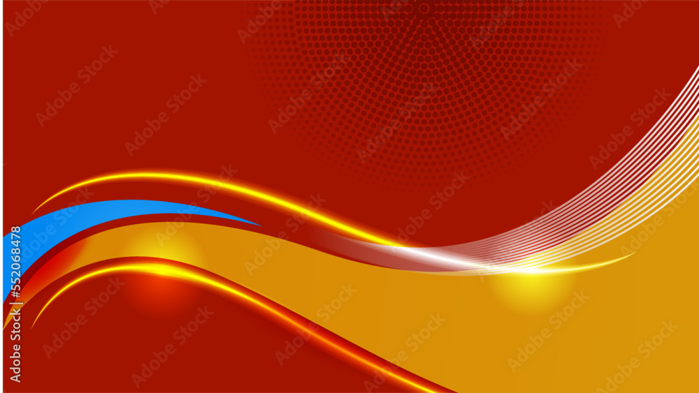 abstract red blue orange background Stock Vector | Adobe Stock