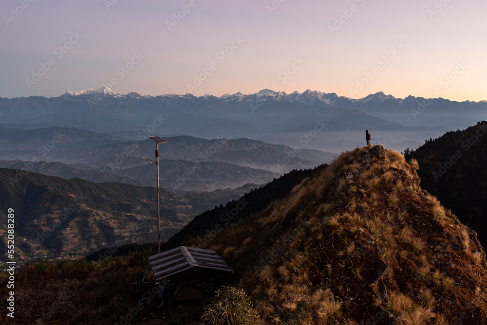 Mahabharat range of Nepal. Stock Photo | Adobe Stock