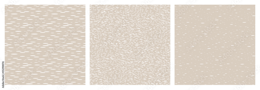 Ink hatch and strokes seamless pattern. Grunge surface vector texture ...