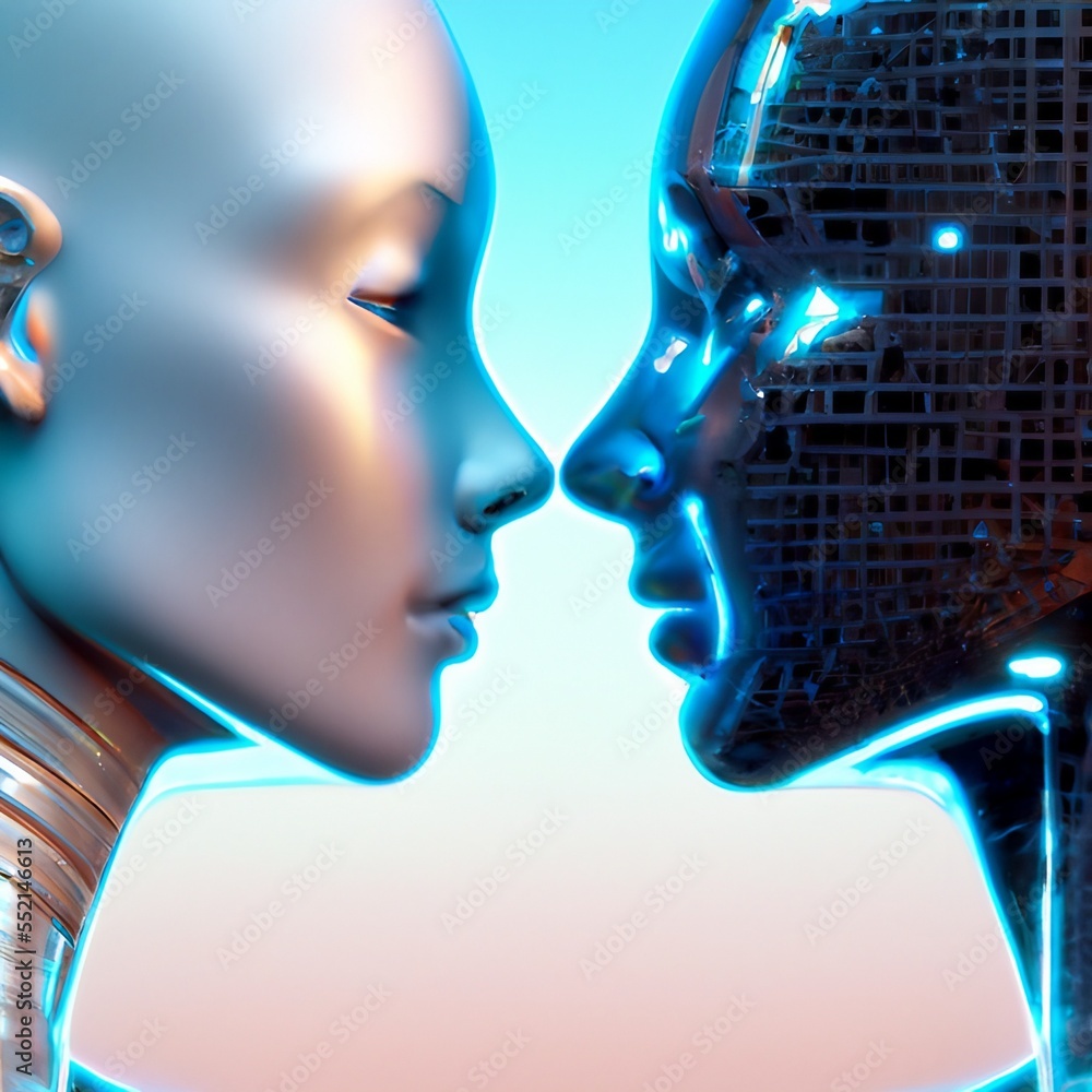Humans and AI begin to merge. The future of AI, robots and humans ...