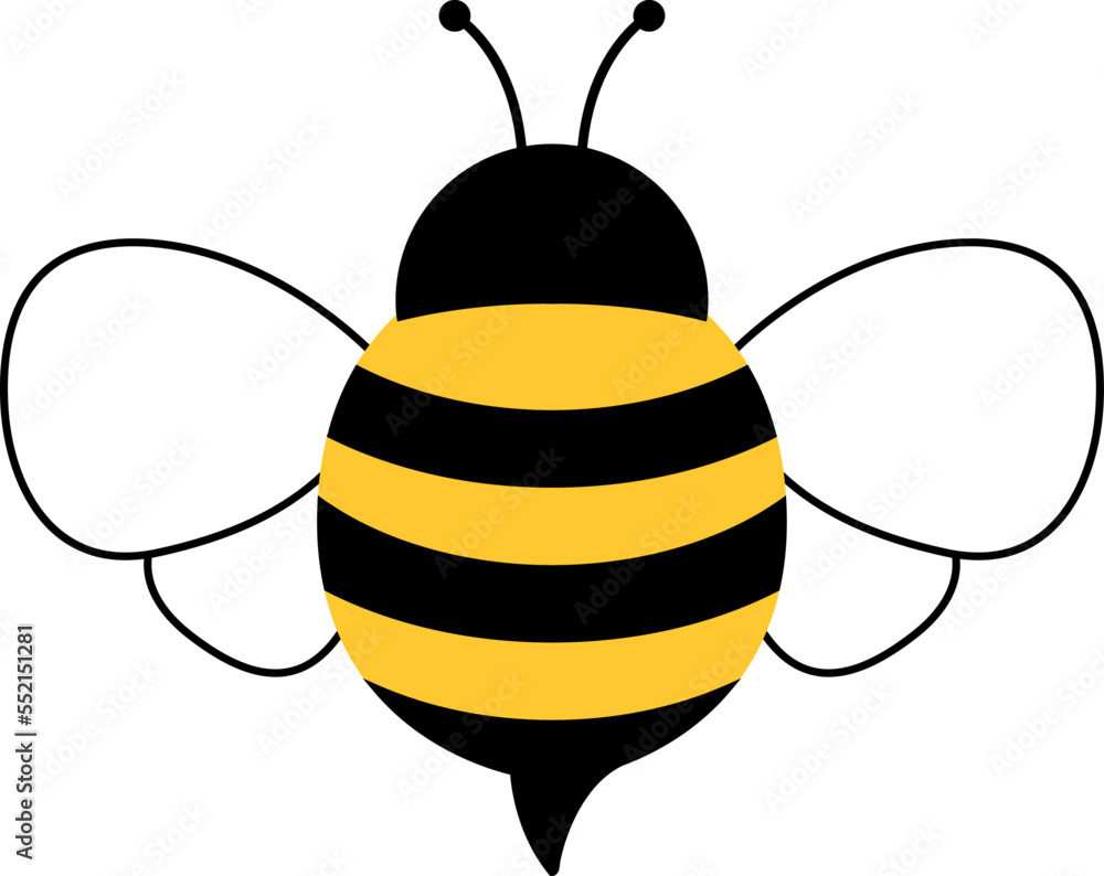 Honey Bee Bumblebee Color Layered PNG , cut file, SVG , Cricut ...