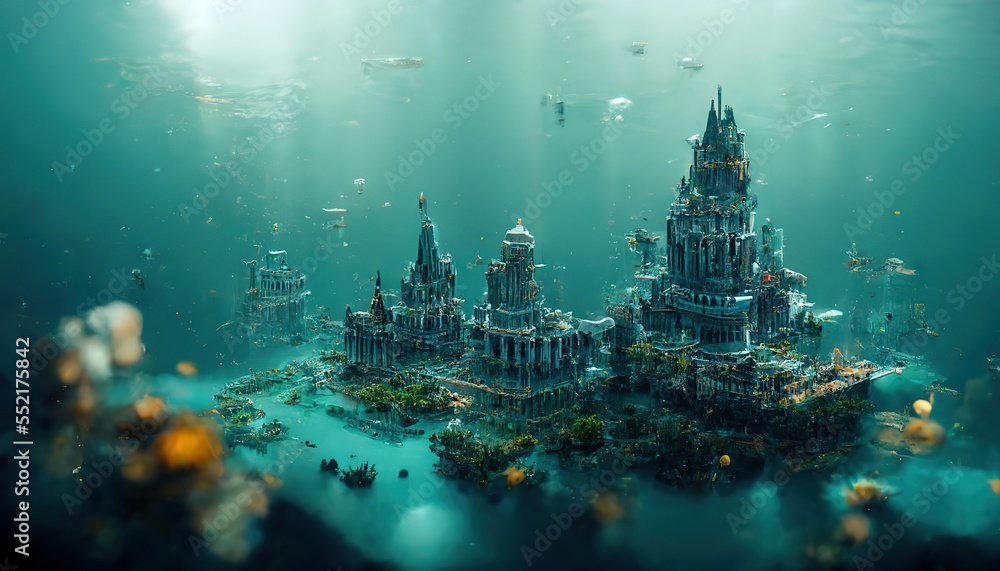 Lost City Of Atlantis Mermaids
