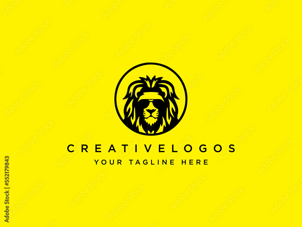 lion logo design, creative lion logo, lion logo vector, tiger logo ...