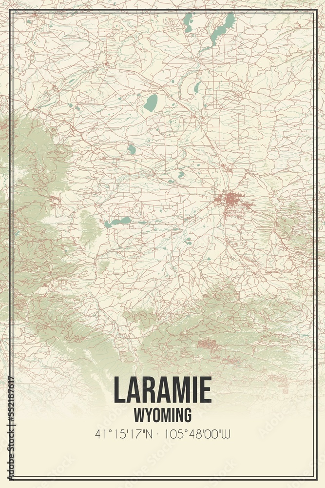 Laramie Map