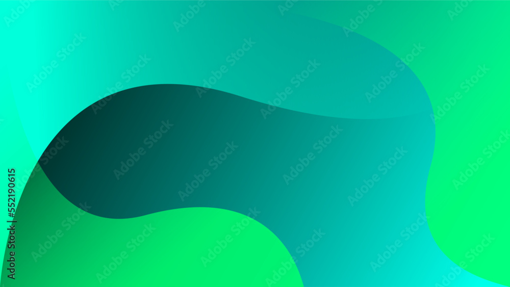 background vector graphic cyan gradient color, green gradient color ...