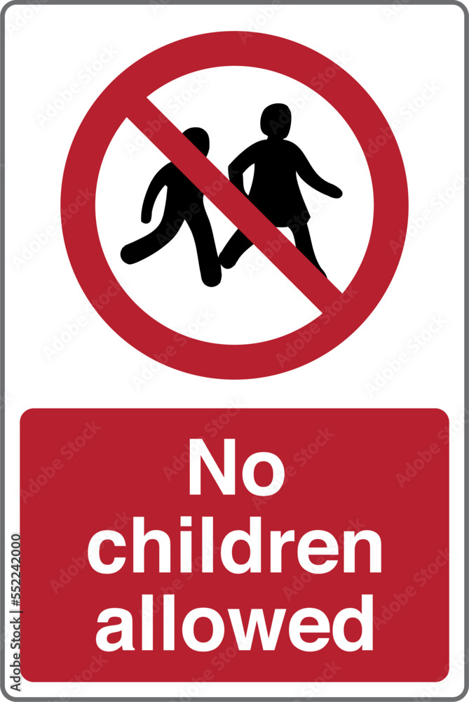 Safety warning prohibition signs icon pictogram symbol registered with ...