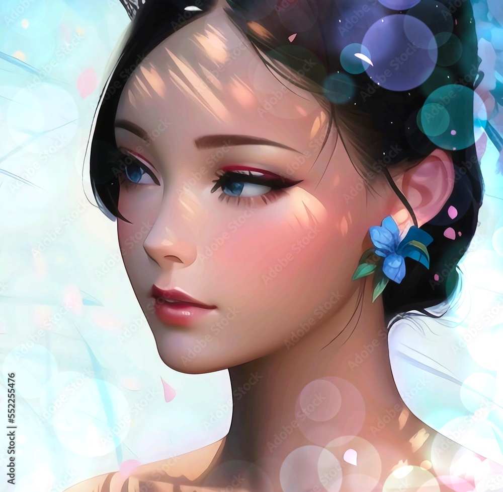 美しい女性のイラスト素材 Stock イラスト | Adobe Stock