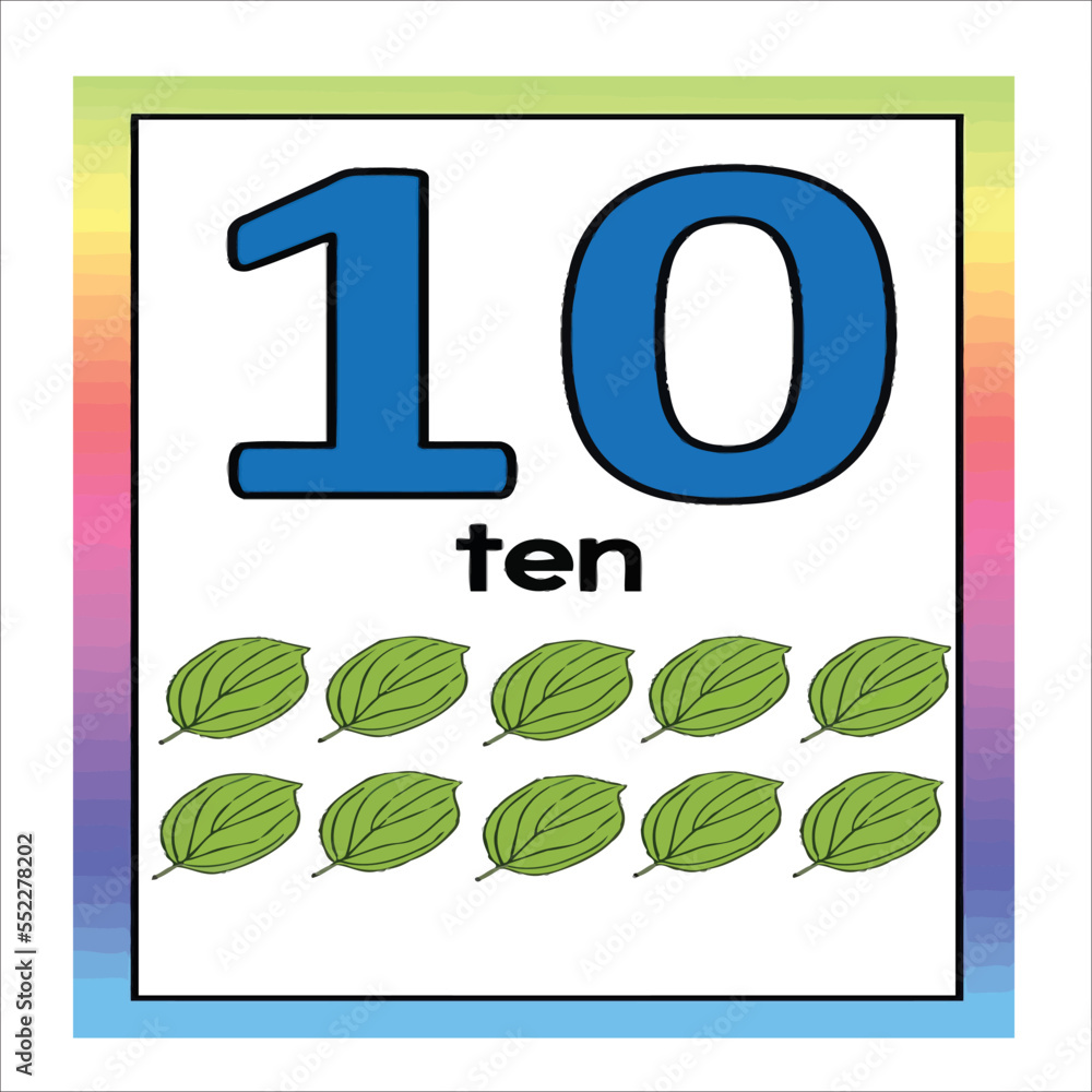 Coloring page - Numbers. Education and fun for children's. Baby first ...