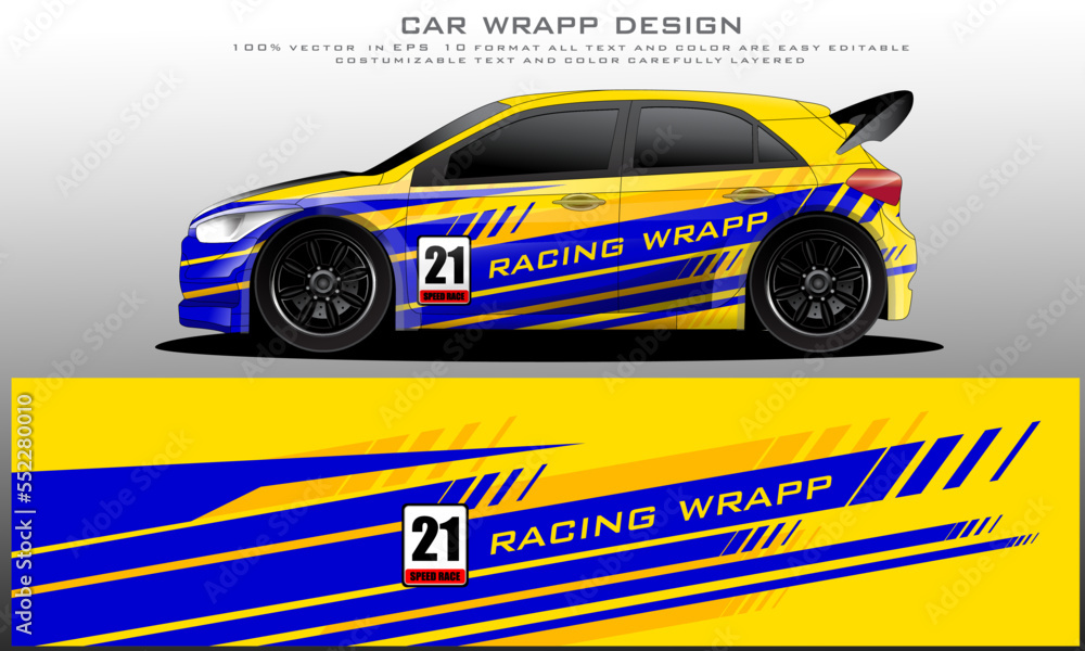 car livery graphic vector. abstract grunge background design for ...
