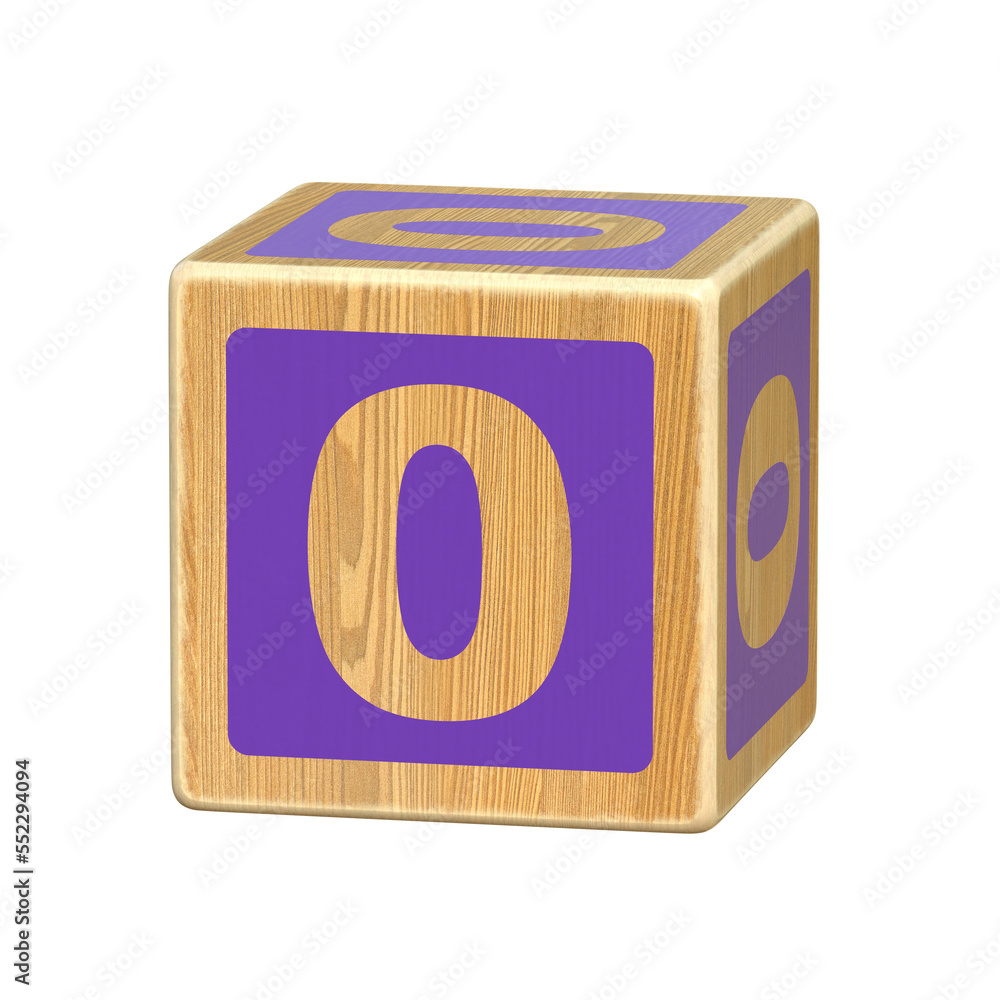 Number 0, Wooden Blocks font for Toddlers, Wood Alphabet Blocks, ABC ...