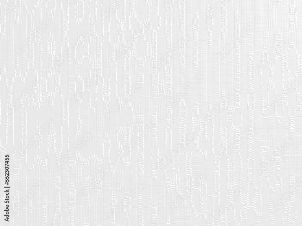 Abstract clean white texture wall 3d rendering illustration. Rough ...