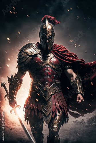 Spartan Warrior Concept Art