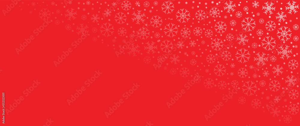 Elegant winter snowflake background vector illustration. Luxury ...