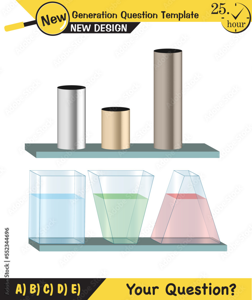 Physics, pressure and lifting force, archimedes principle, pressure of ...