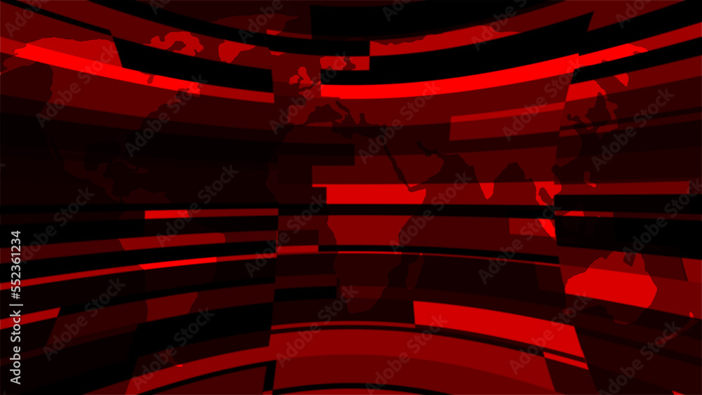 World News Background Loop illustration background. Stock Illustration ...