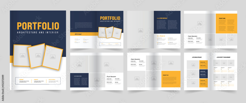 Architecture Portfolio or Construction Portfolio or Real estate ...
