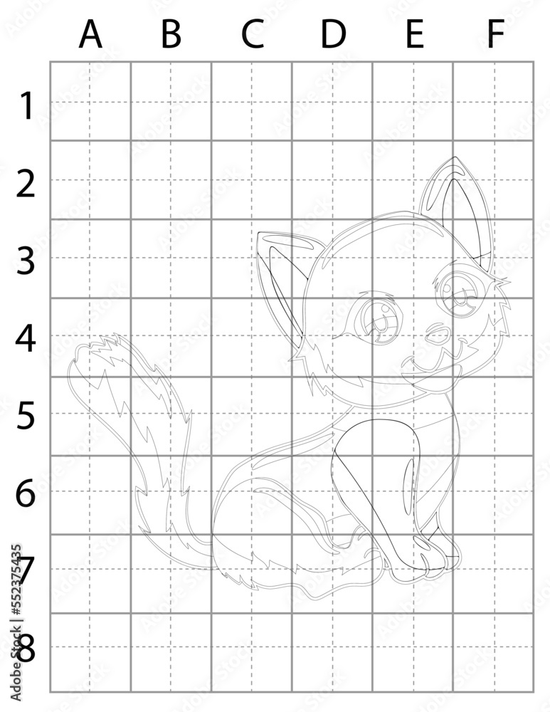 Cat Drawing Page, Cute Cat Coloring Pages for Coloring Books, Outline ...