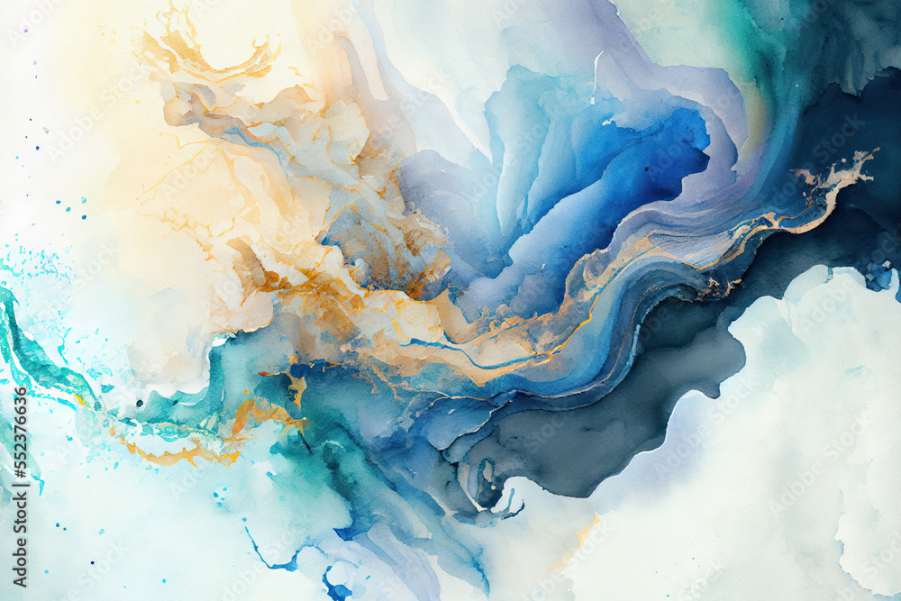 Beautiful colorful watercolor background, soft color texture Stock ...