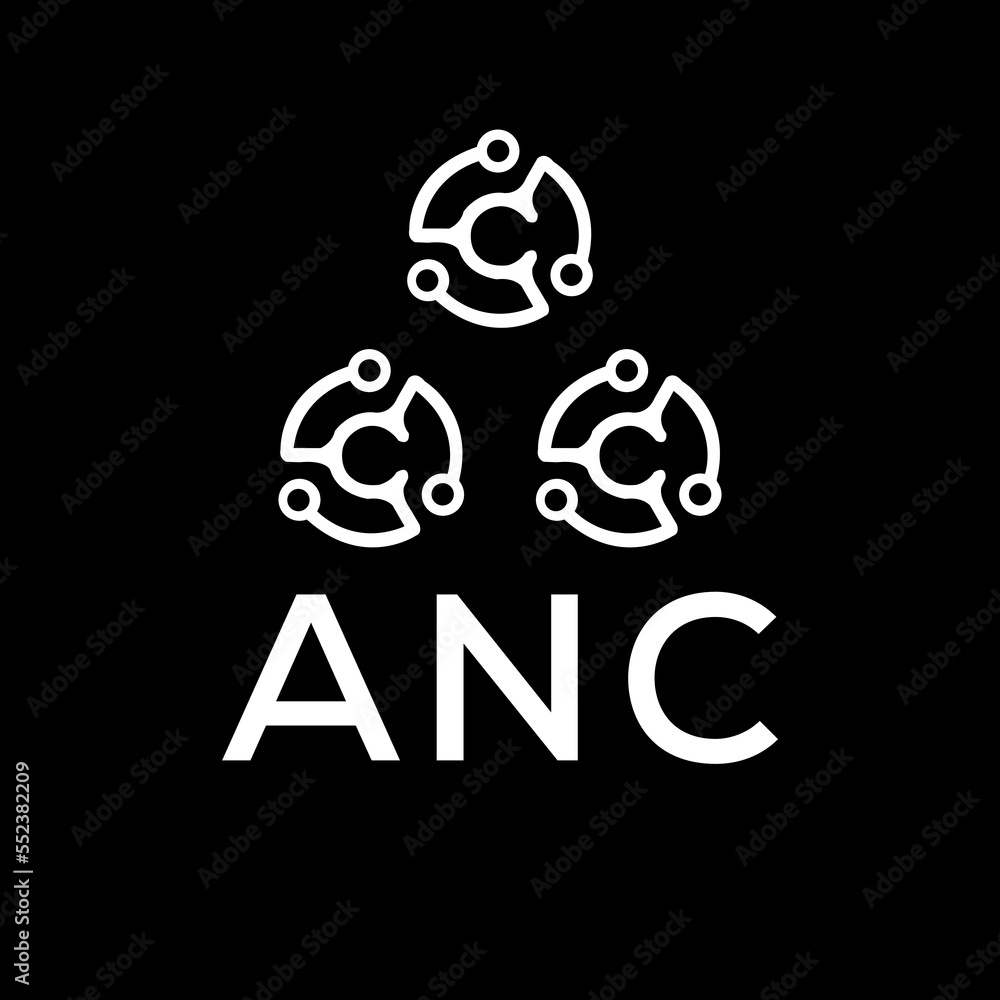 ANC letter logo. ANC best black background vector image. ANC Monogram ... ANC letter logo. ANC best black background vector image. ANC Monogram ...