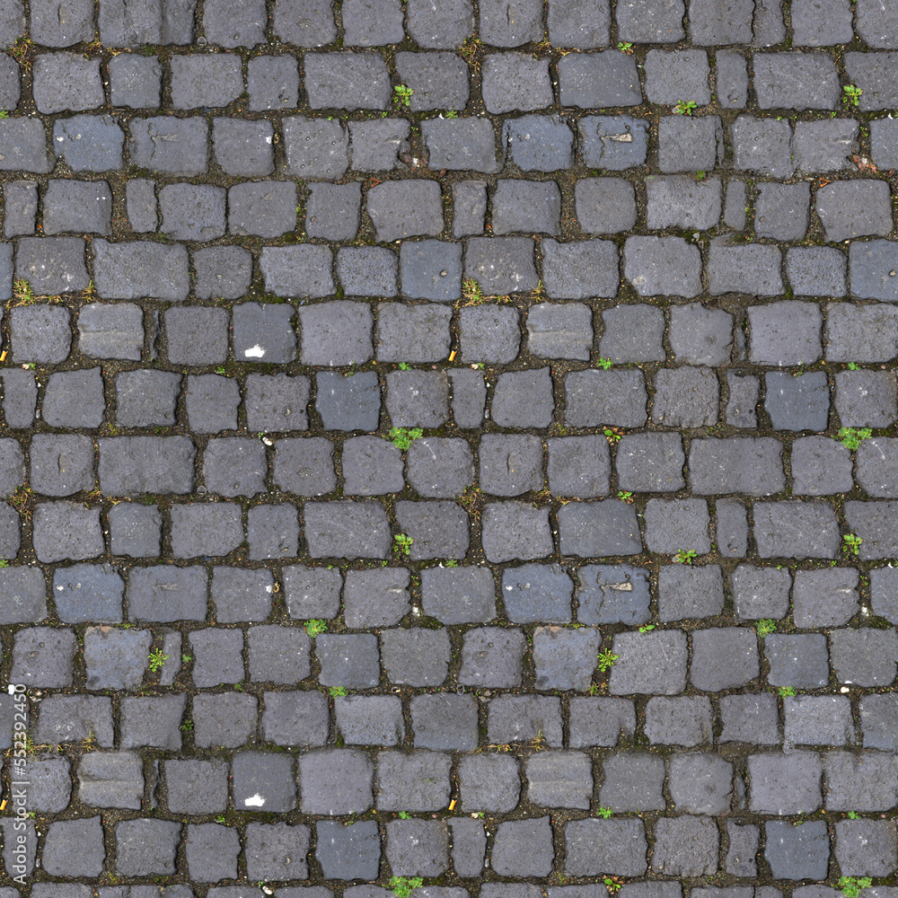 Paving stones diffuse or albedo texture map for 3d material creation. 8K, high resolution ...